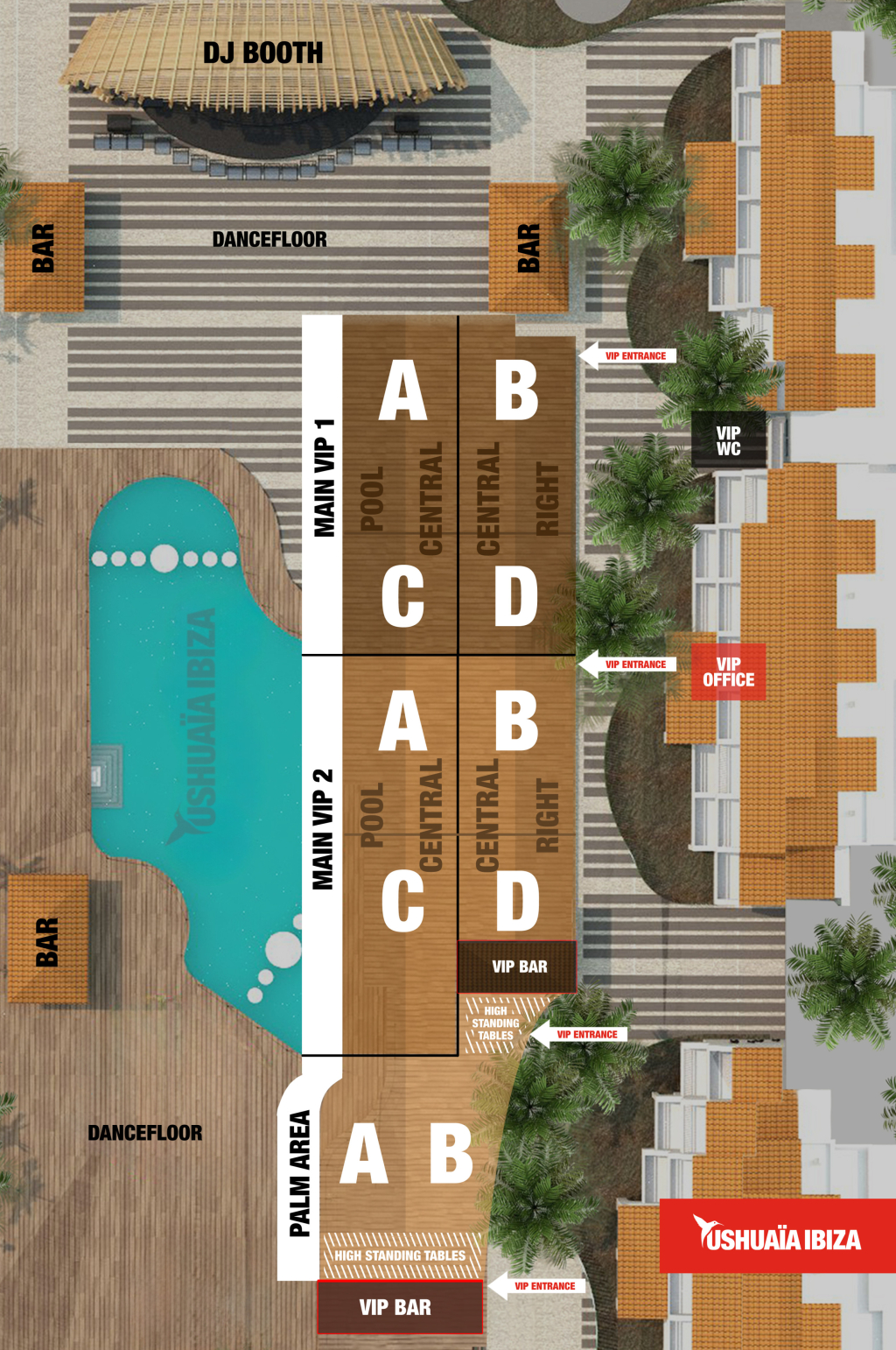 VIP MAP | Ushuaïa Ibiza